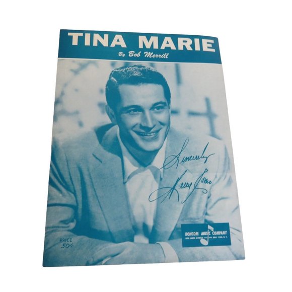 Tina Marie | Other | Tina Marie By Bob Merreill Sheet Music Perry Como ...